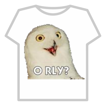 O RLY? Shirt – Roblox